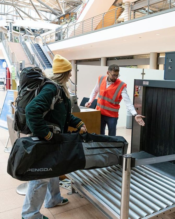 Self-Bag-Drop - Hamburg Airport